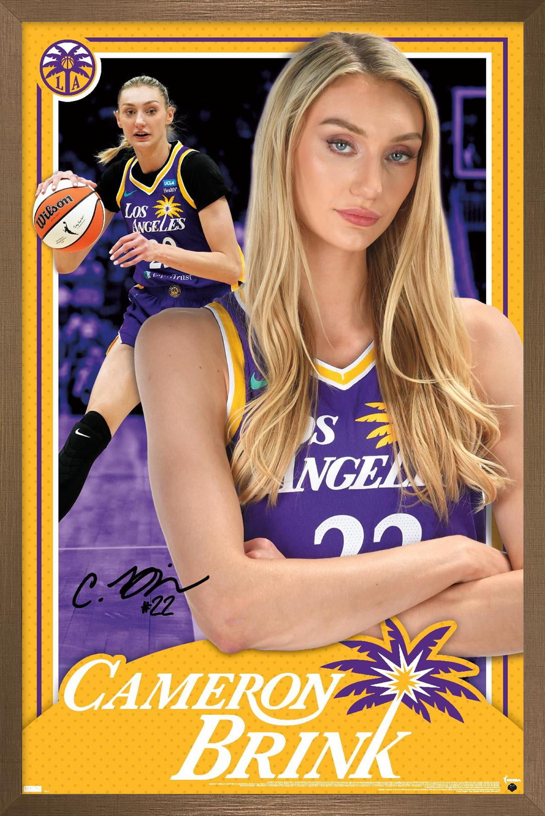 WNBA Los Angeles Sparks - Cameron Brink 24 Wall Poster, 22.375" x 34 ...