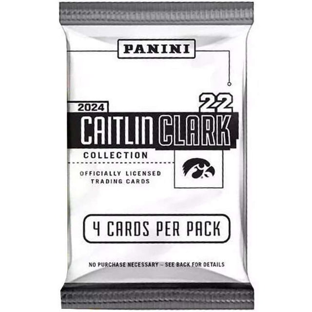 WNBA Panini 2024 Caitlin Clark Collection Trading Card BLASTER Pack (4 ...