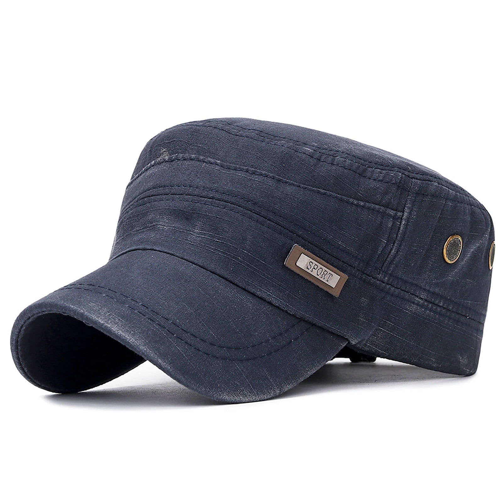 WNEGSTG Cadet Army Cap Basic Everyday Military Style Hat - Walmart.com