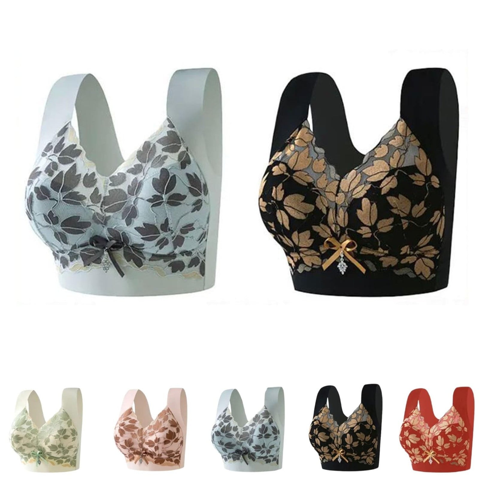 WNEGSTG Wireless Sports Vest, 2PC Set, Thin Fabric, Lace Detail ...