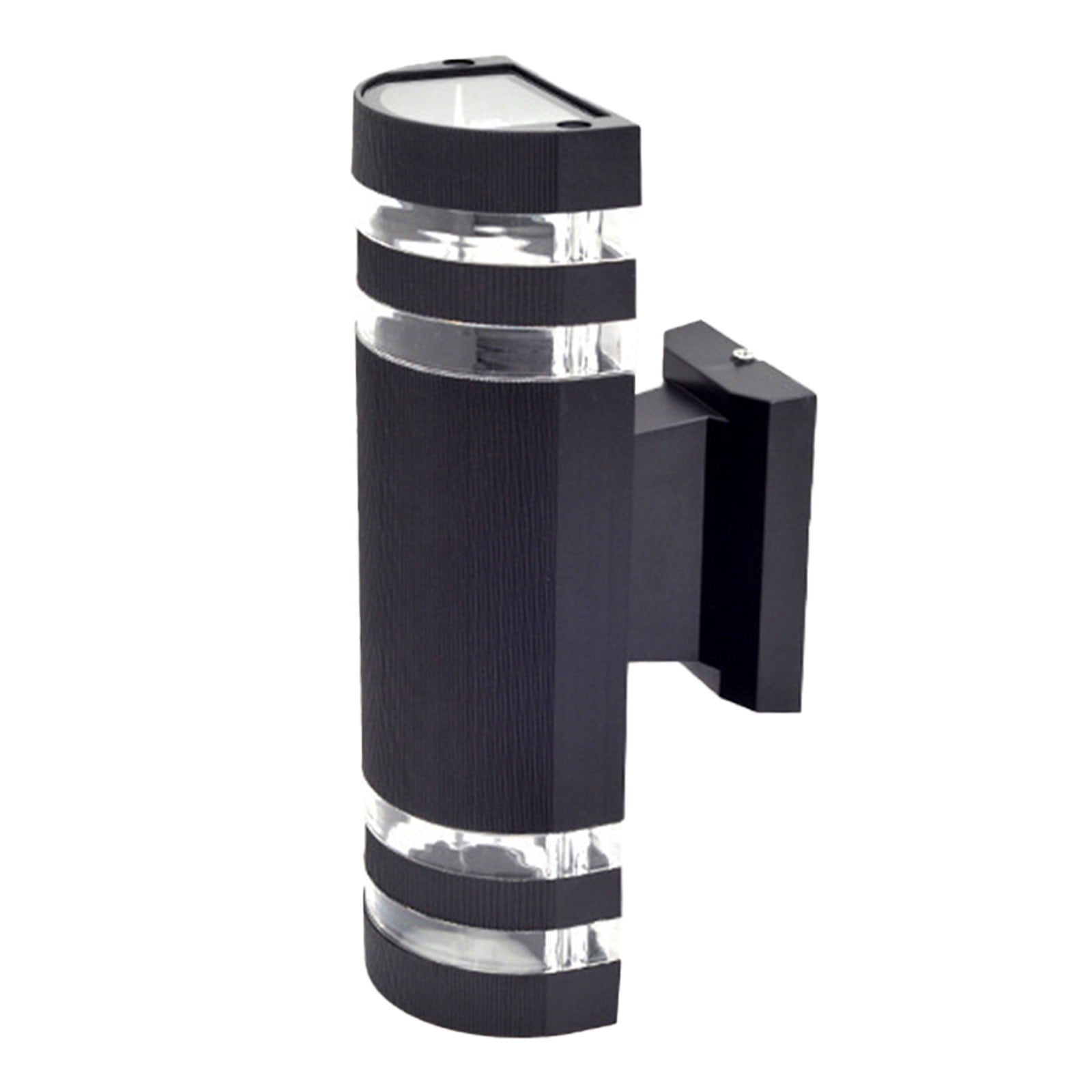 WNEXOPE 12In Square Up and Down Outdoor Wall Lights, Modern Black ...