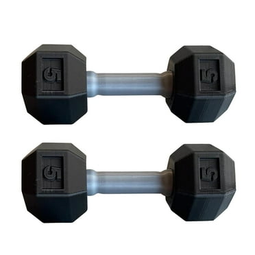 CAP Barbell, 70lb Rubber Hex Dumbbell, Single - Walmart.com