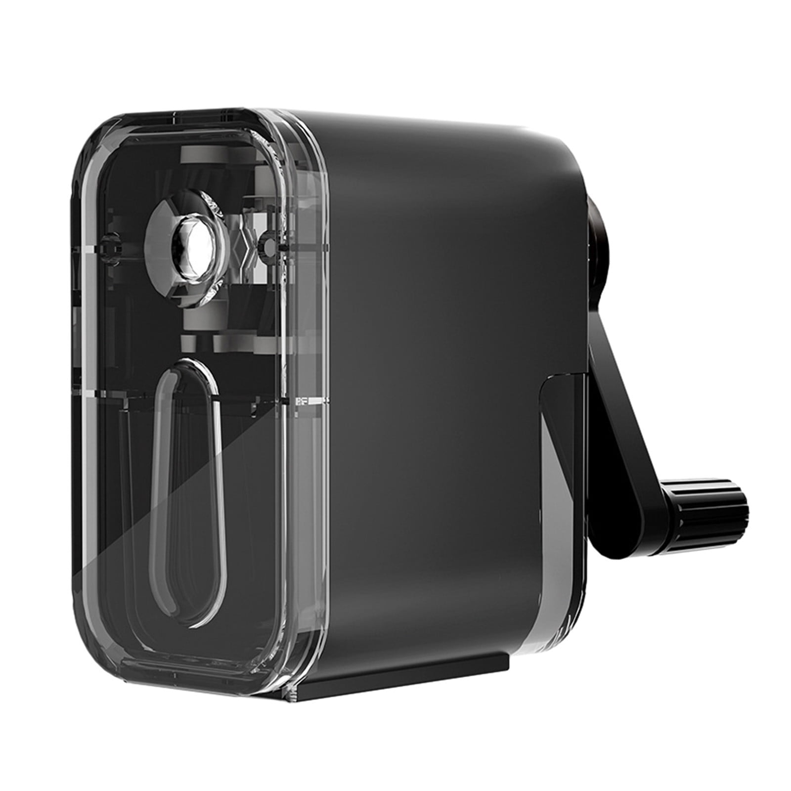 WNEXOPE Black Manual Pencil Sharpener with Adjustable Tip for Artists ...
