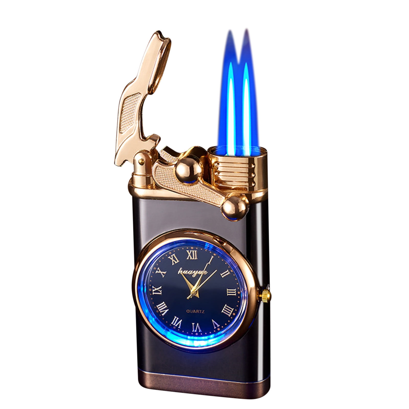 WNEXOPE Cool Lighter with Clock Dial Electric Lighter with LED Power ...