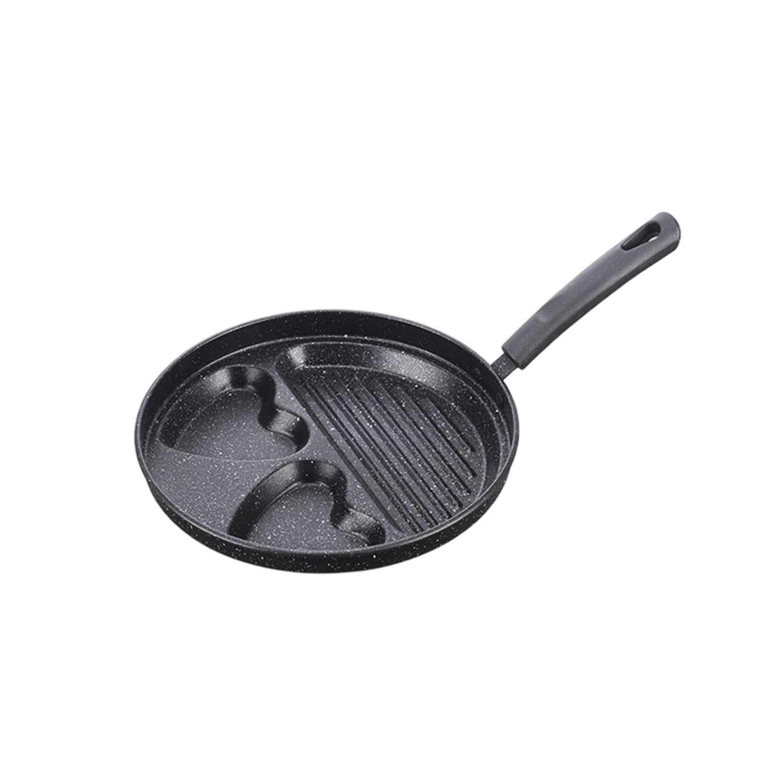 WNEXOPE Iron Skillet with Long Cool Handle - Perfect for Campfires and ...