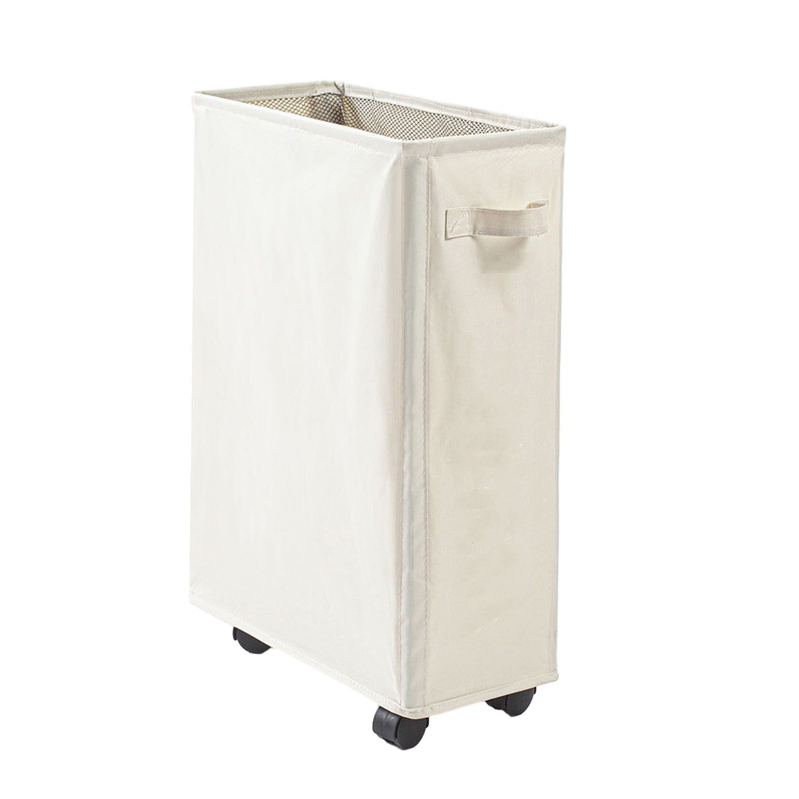 WNEXOPE Laundry Hamper with Wheels, Rolling Laundry Basket Collapsible ...