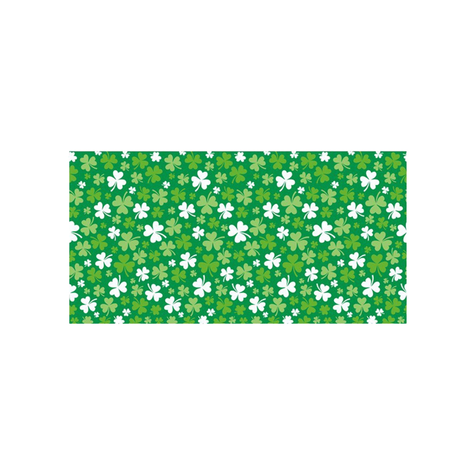 WNEXOPE St. Patrick's Day Irish Vinyl Flannel Tablecloth - Green, White ...