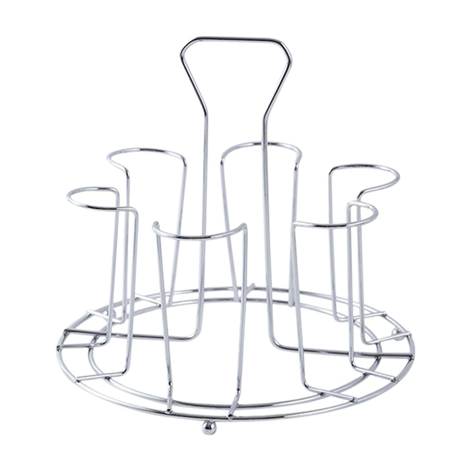 WNEXOPE Stainless Steel Drip Cup Support - Commercial Glass Cup Storage ...