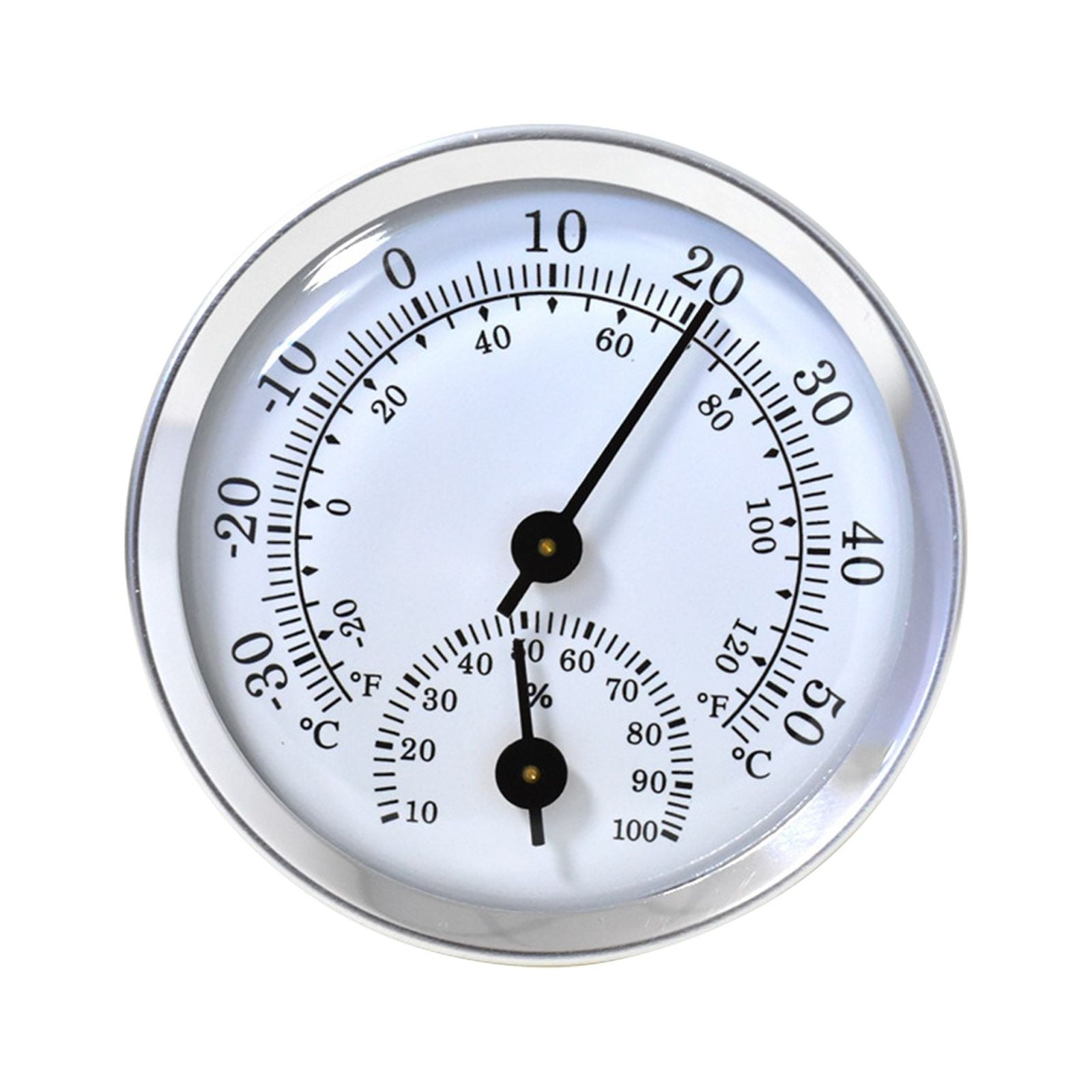 WNEXOPE Track Humidity Meter and Indoor Thermometer, Analog Weather ...