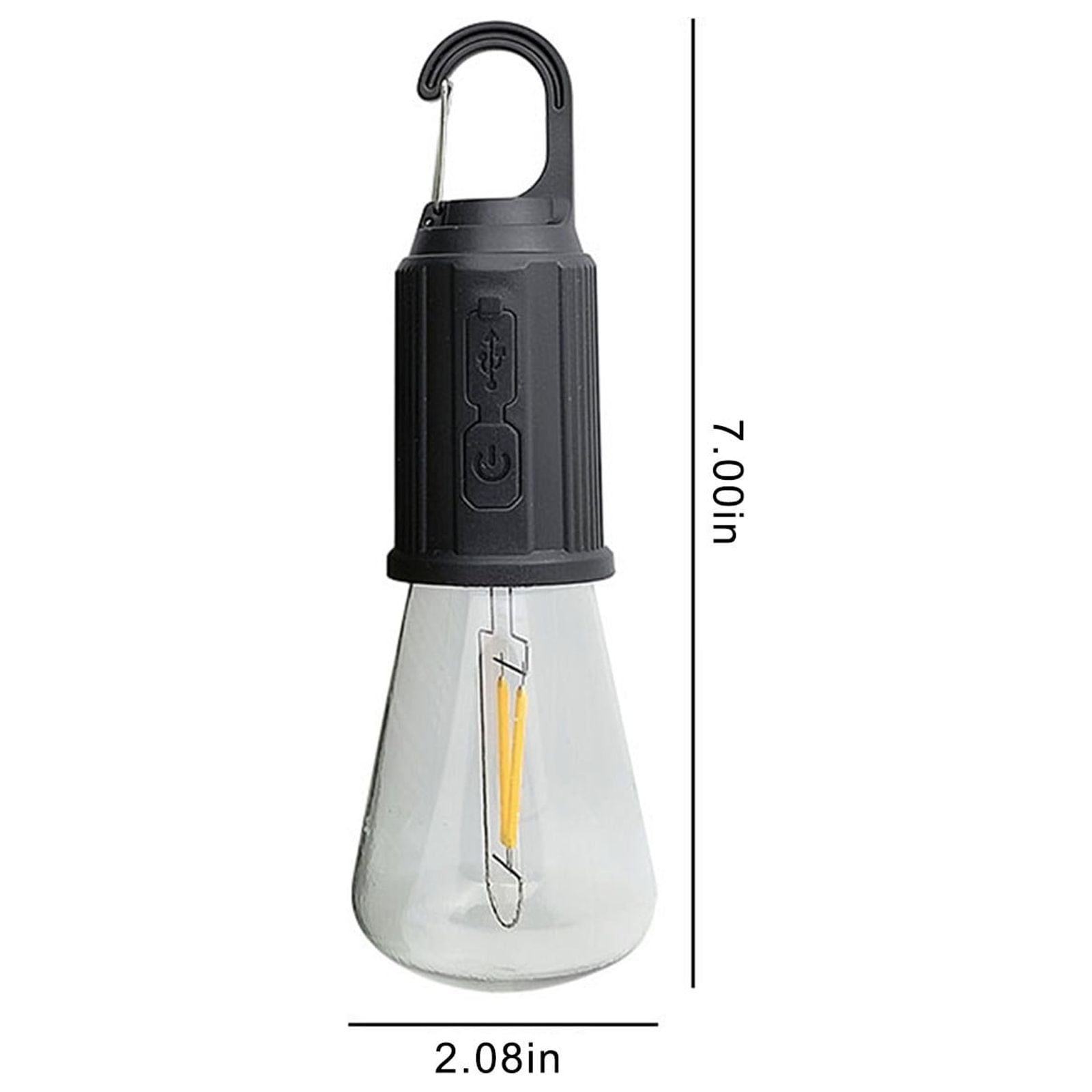 WNEXOPE USB Rechargeable Portable Bulb Lamp - Perfect for Camping and ...