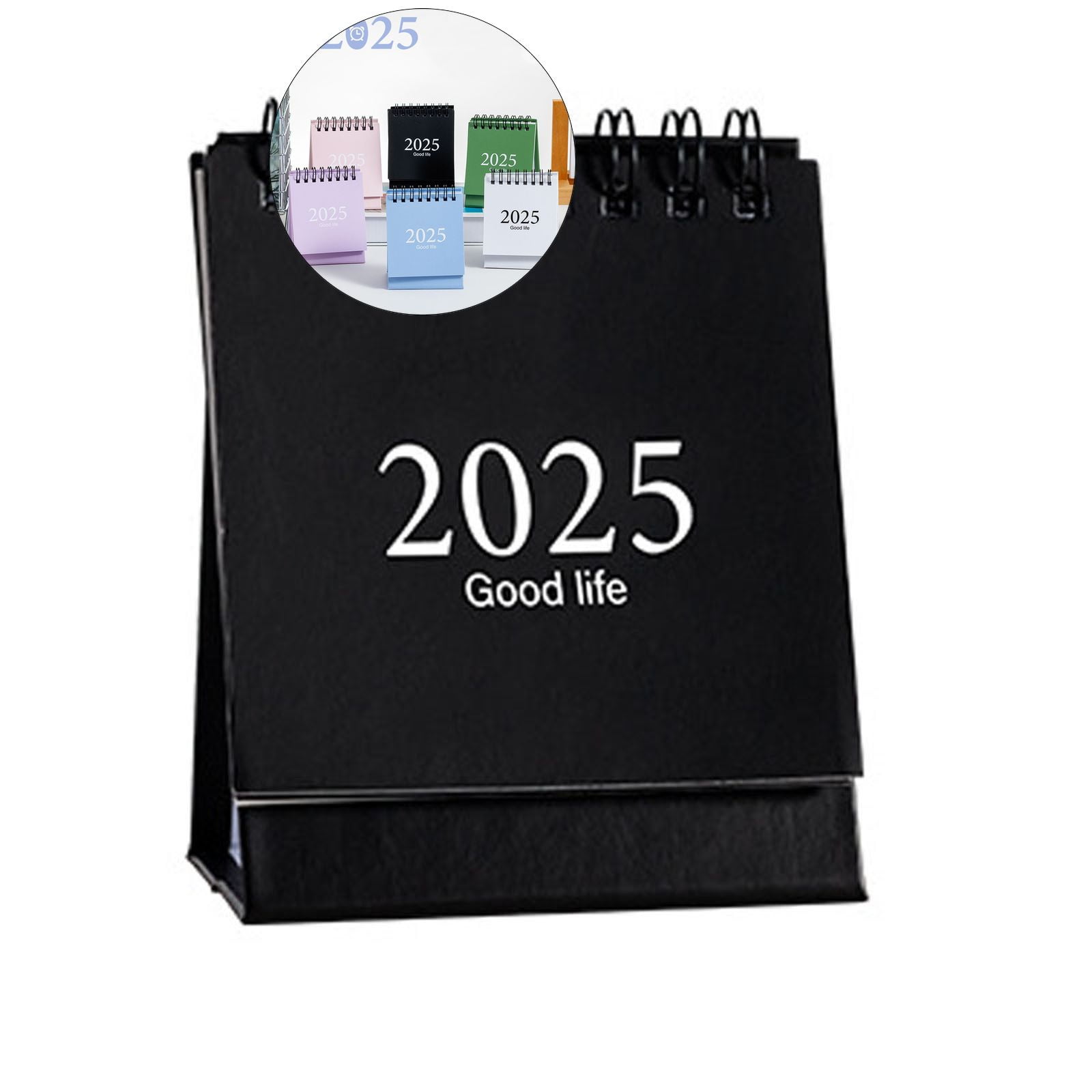 WNFJR 2025 Desktop Calendar Stand Up Calendar Schedule Desk Calendar ...