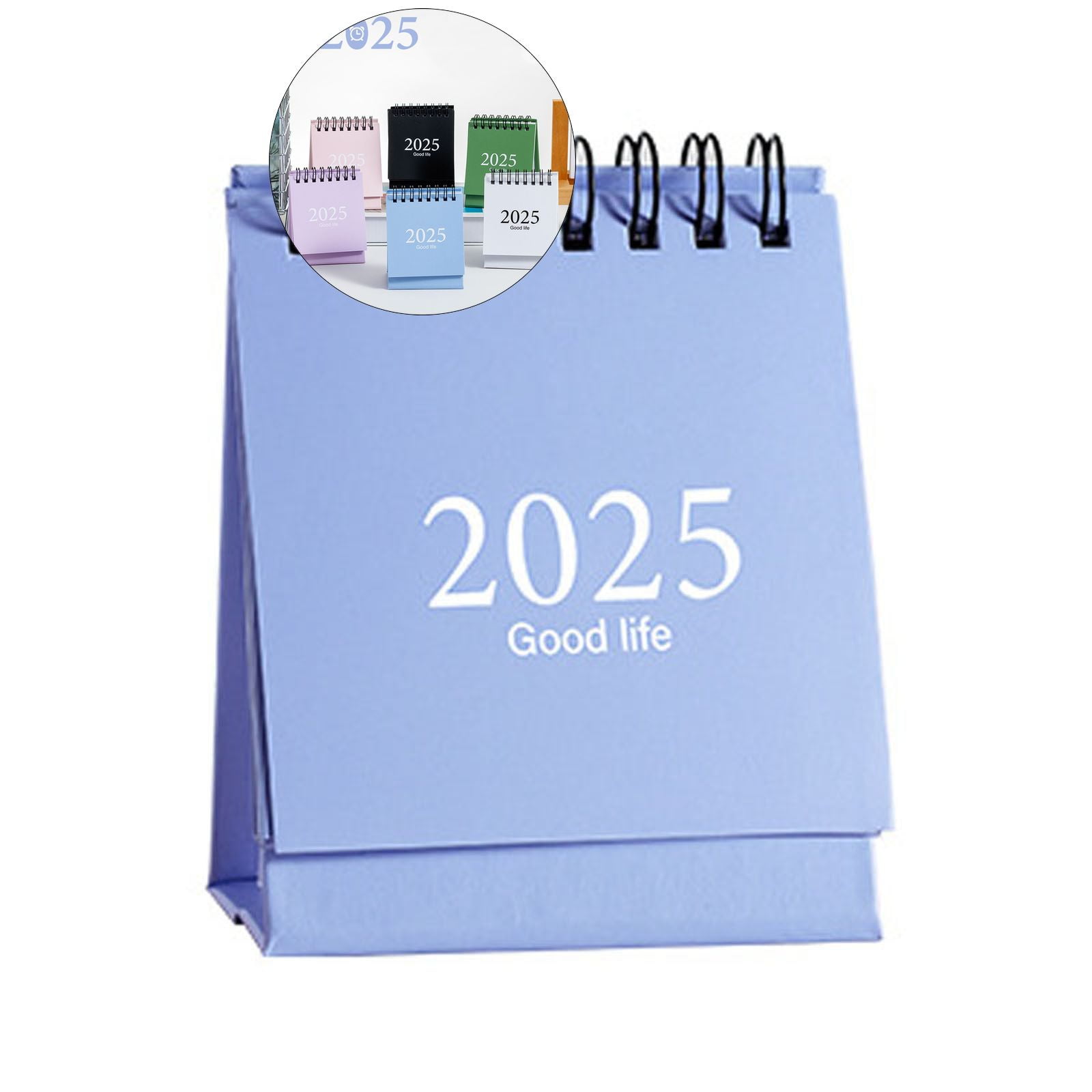 WNFJR 2025 Desktop Calendar Stand Up Calendar Schedule Desk Calendar ...