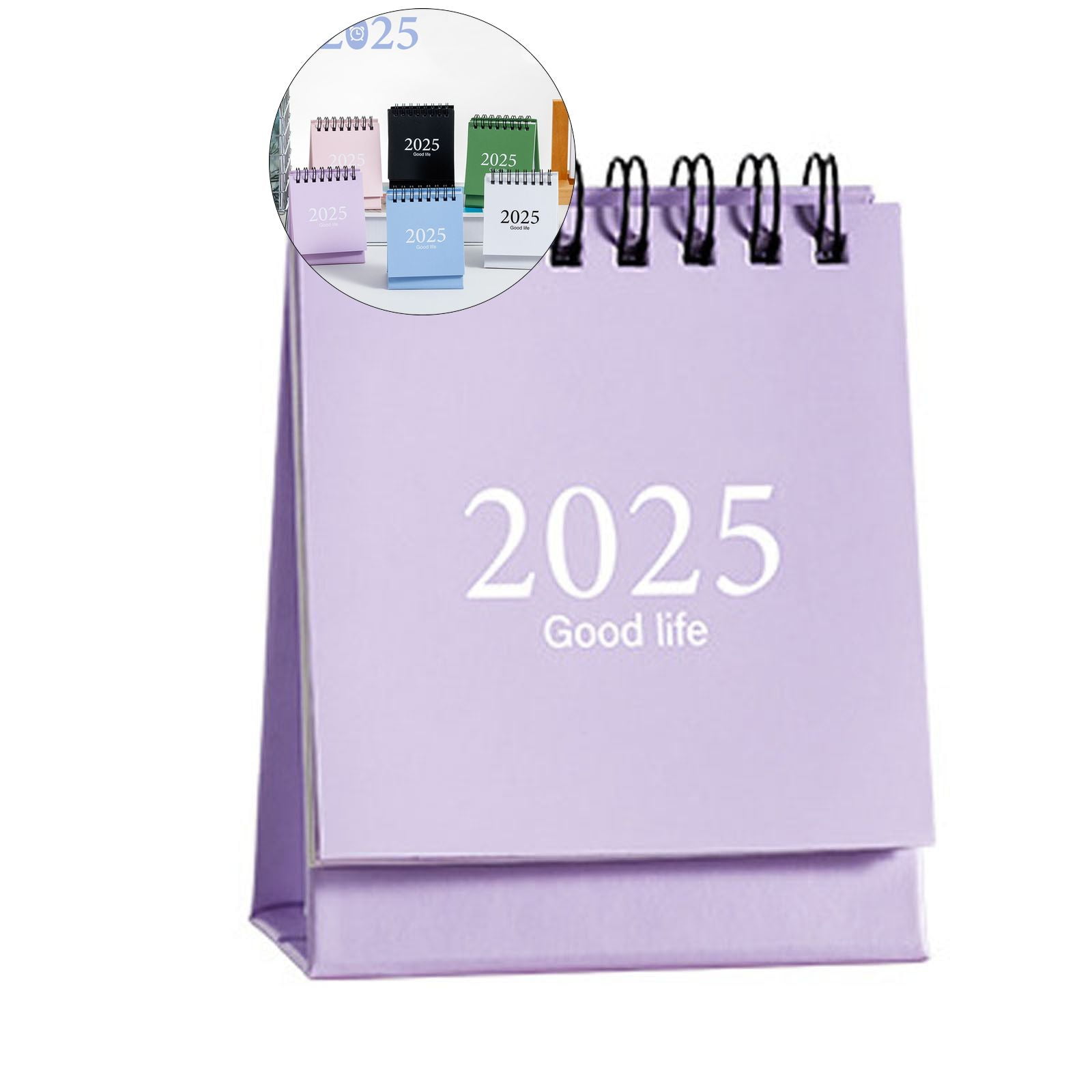 WNFJR 2025 Desktop Calendar Stand Up Calendar Schedule Desk Calendar ...