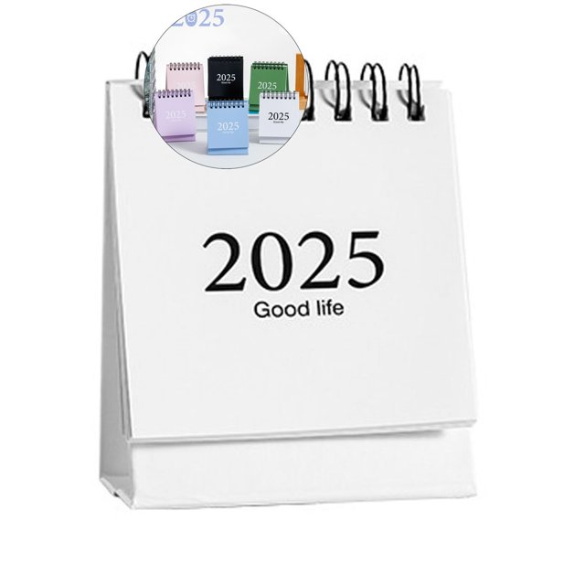 WNFJR 2025 Desktop Calendar Stand Up Calendar Schedule Desk Calendar ...