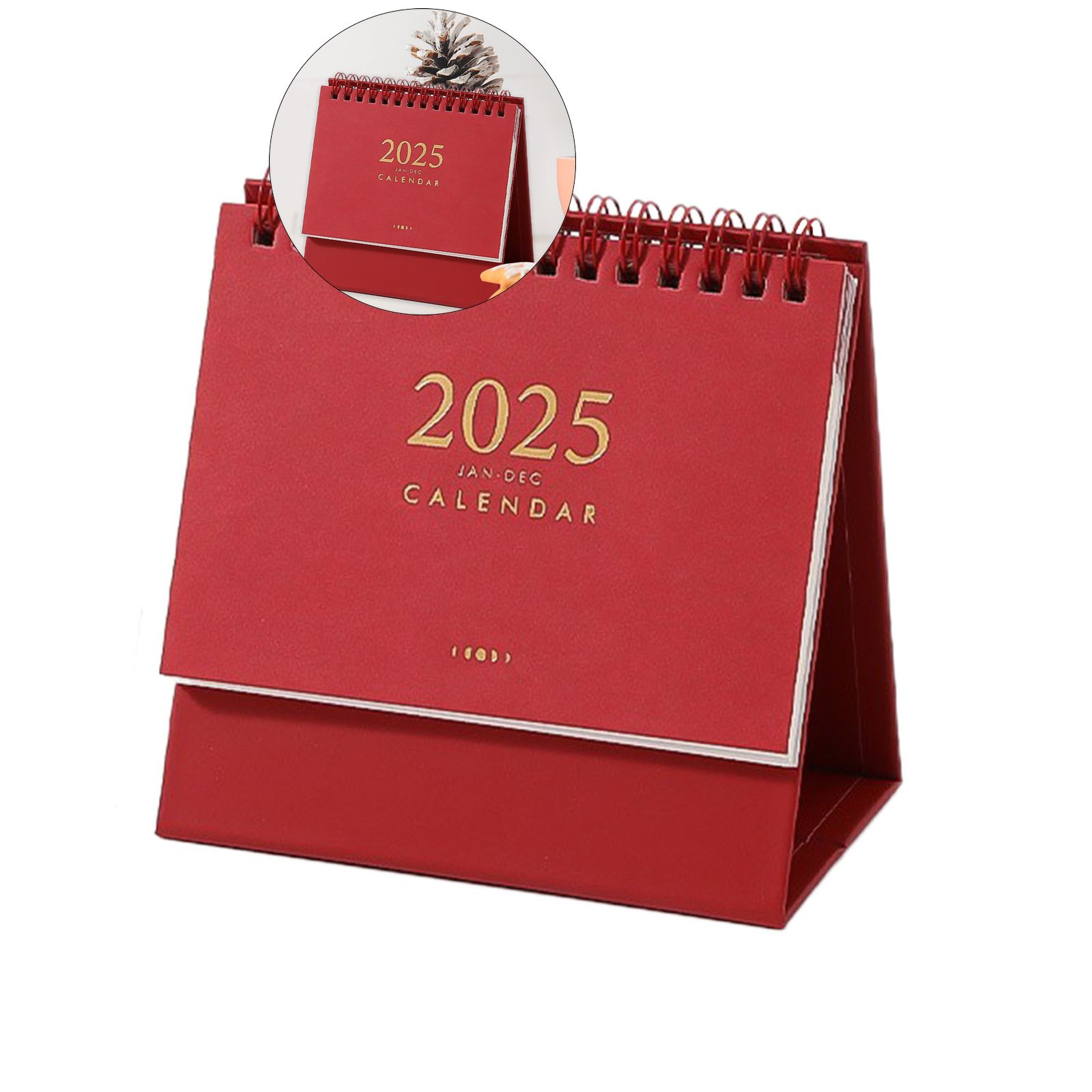 WNFJR 2025 Office Calendar Color Calendar Daily Schedule Planner Mini ...