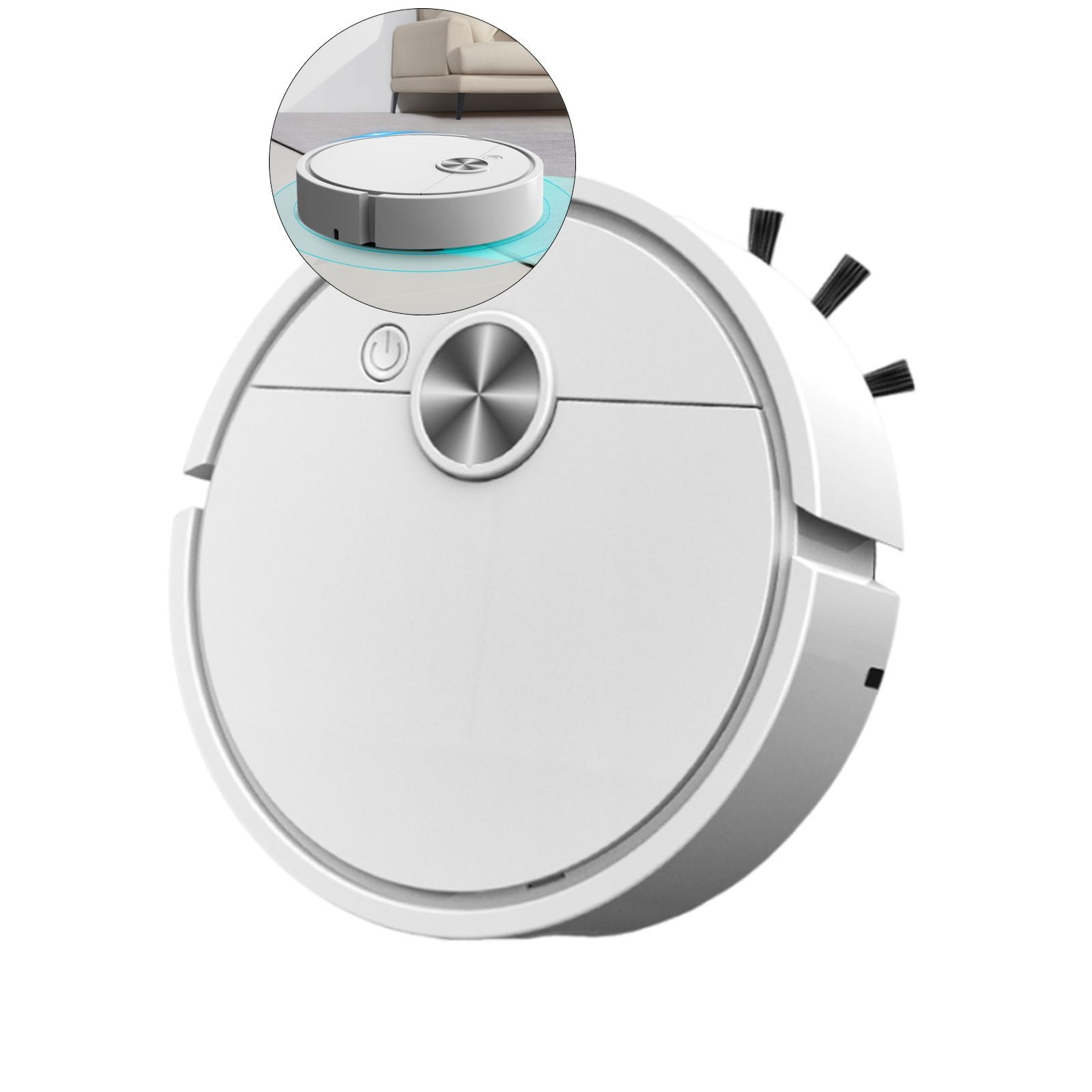 WNFJR 3 in 1 Robot Vacuum, Mopping Robotic Vacuum, Intelligent Robot ...