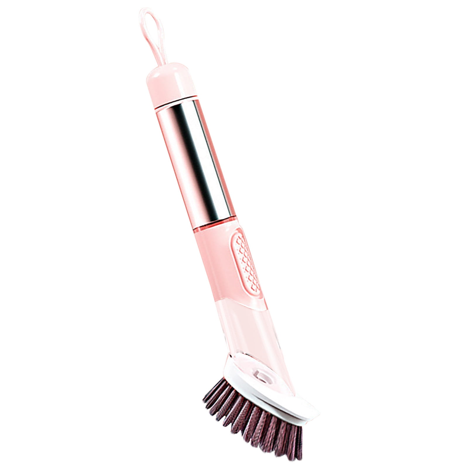 WNFJR 3-IN-1 Dish Brush with Soap Dispenser, Upgraded Handheld Liquid ...