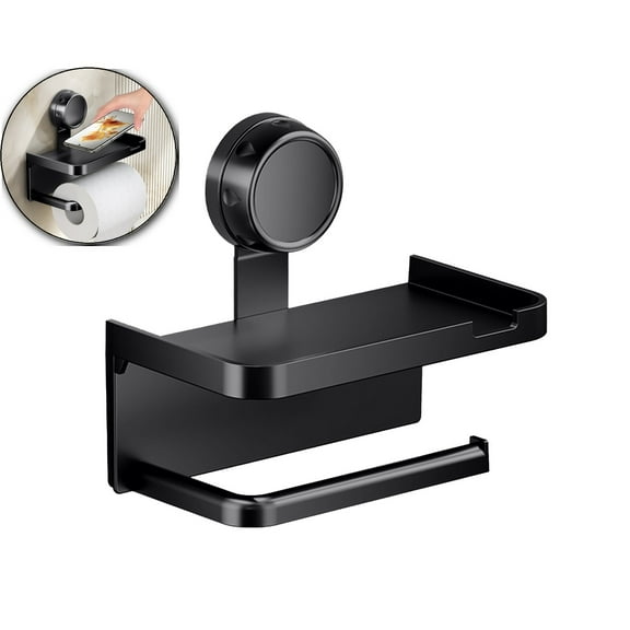 Suction Cup Toilet Paper Holder
