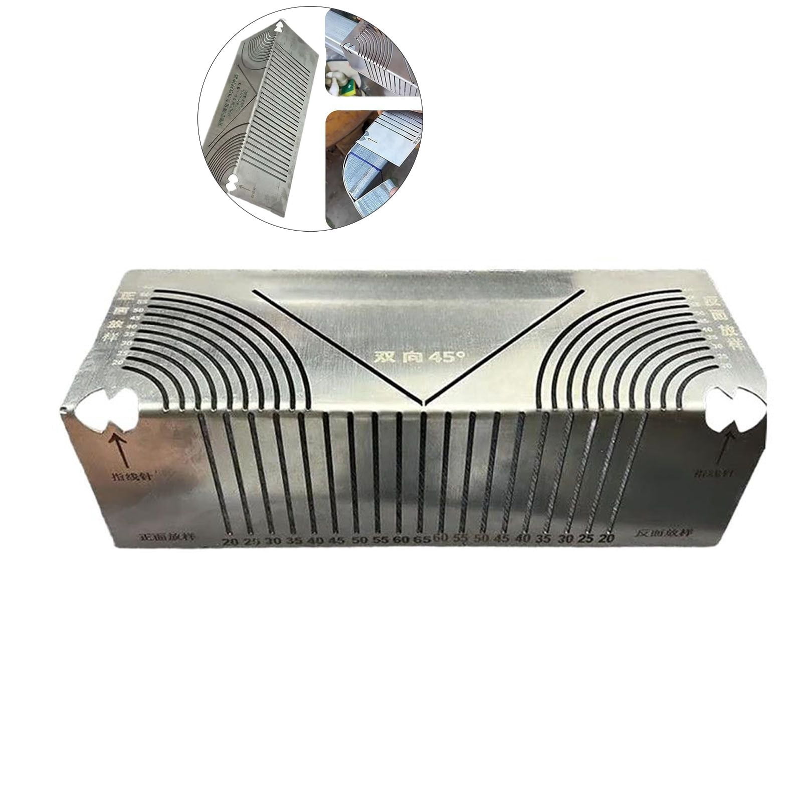 WNFJR Angle & Arc Marking Tool - Linear Arc Dual-Purpose Metal Marking ...