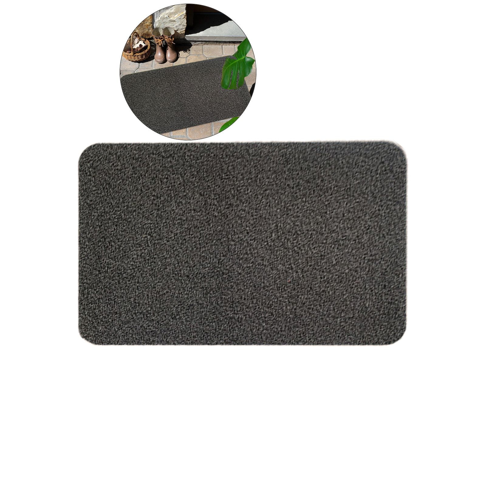 WNFJR Artificial Grass Door Mats Grass Rug Outdoor Fake Turf Grass Mats ...