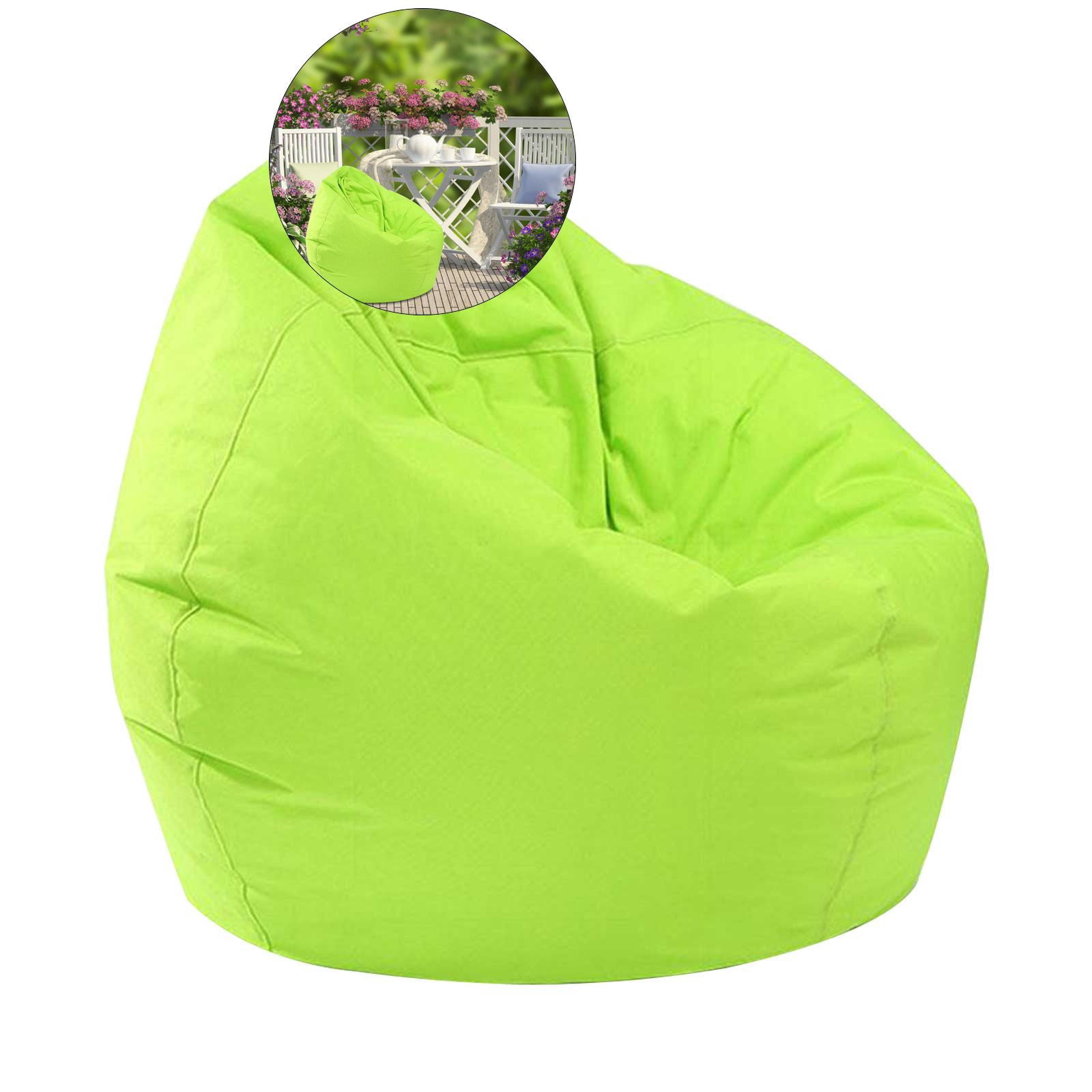 WNFJR Bean Bag Chair Cover - Stuffed Storage Bean Bag Chair Cover with ...