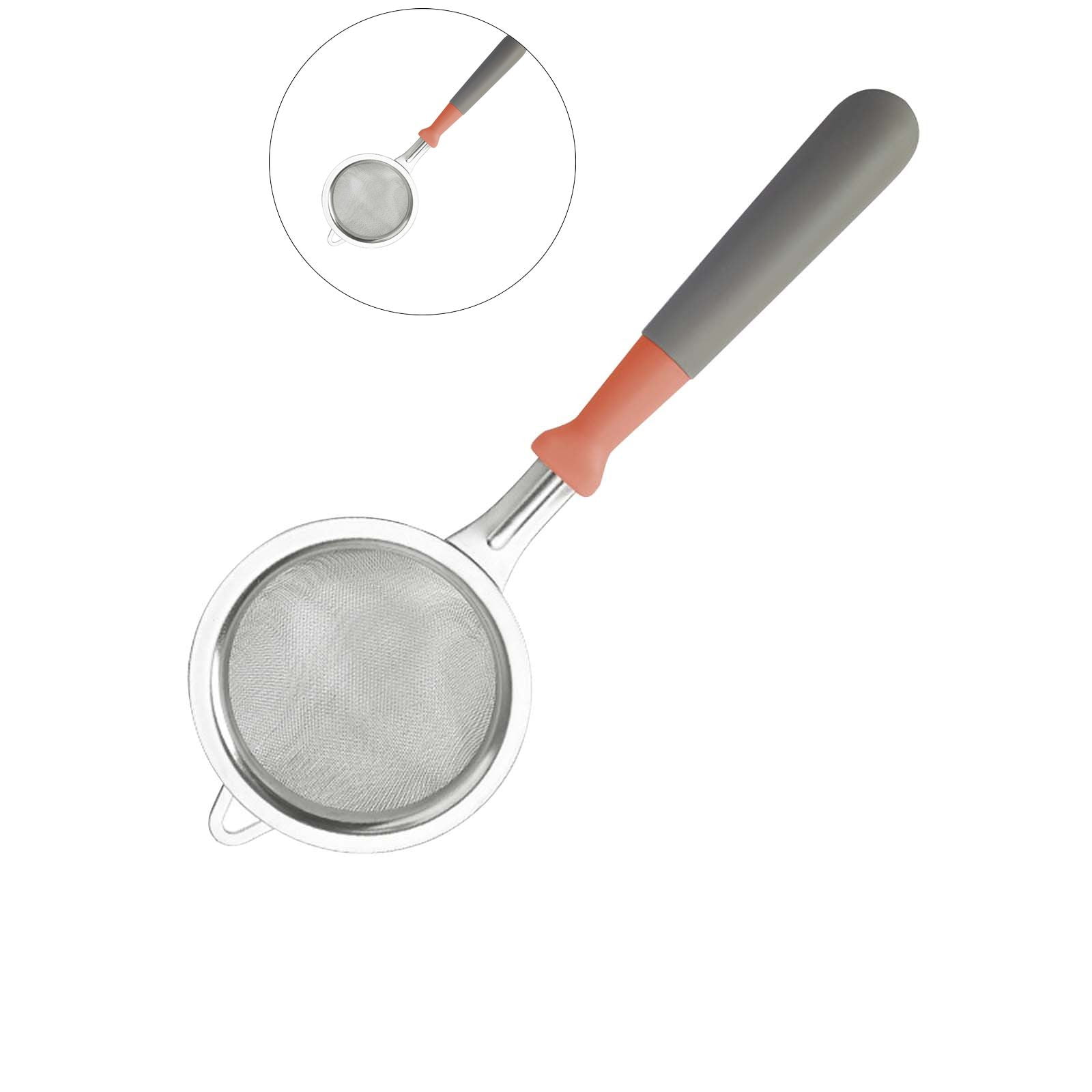 WNFJR Buy One Get One Free Fine Mesh Strainer, Flour Sifter, Stainless ...