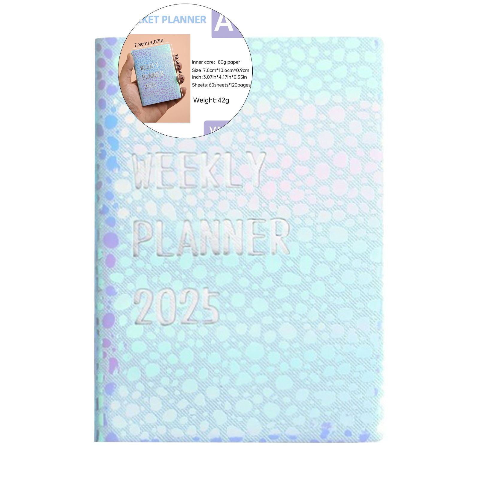 WNFJR Buy One Get One Free 2025 Mini Pocket Planner Weekly Planner ...