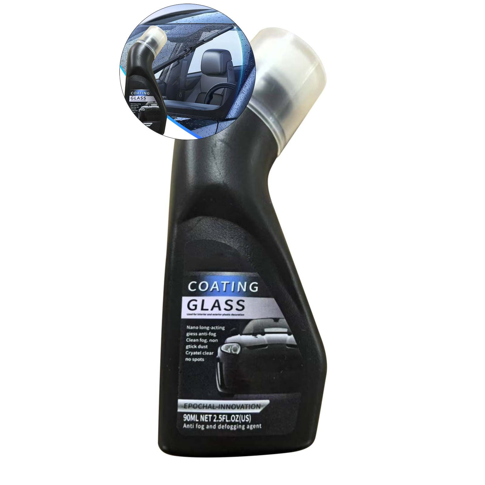 WNFJR Car Windshield Defogger Coating - 90ml Long-Lasting Anti-Fog ...