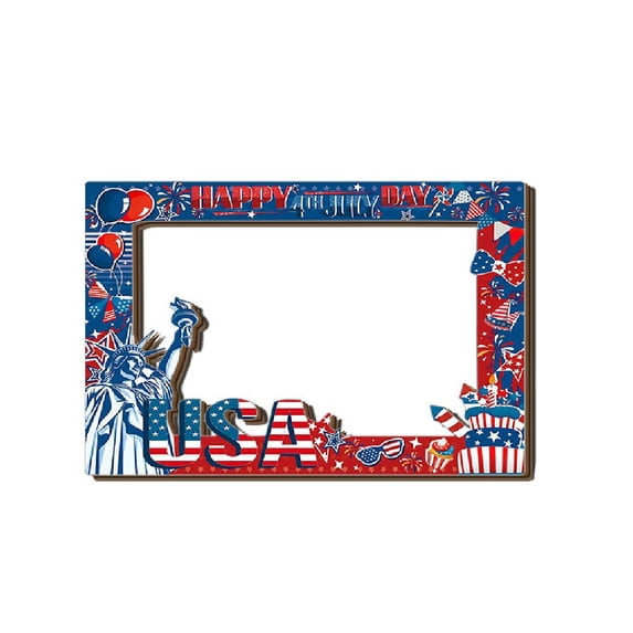 WNFJR Celebrate Independence Day, Wooden Photo Frame, Durable ...