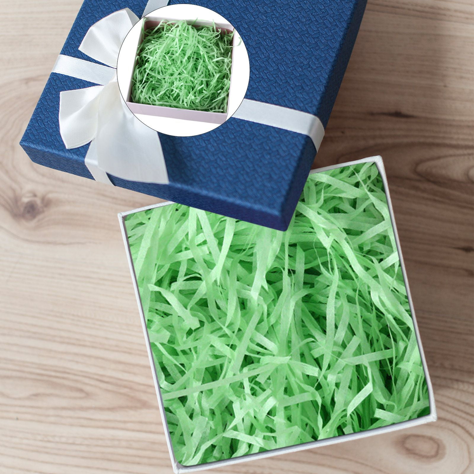 WNFJR Crinkle Paper Shredded Paper for Gift baskets Filler Paper Shred ...