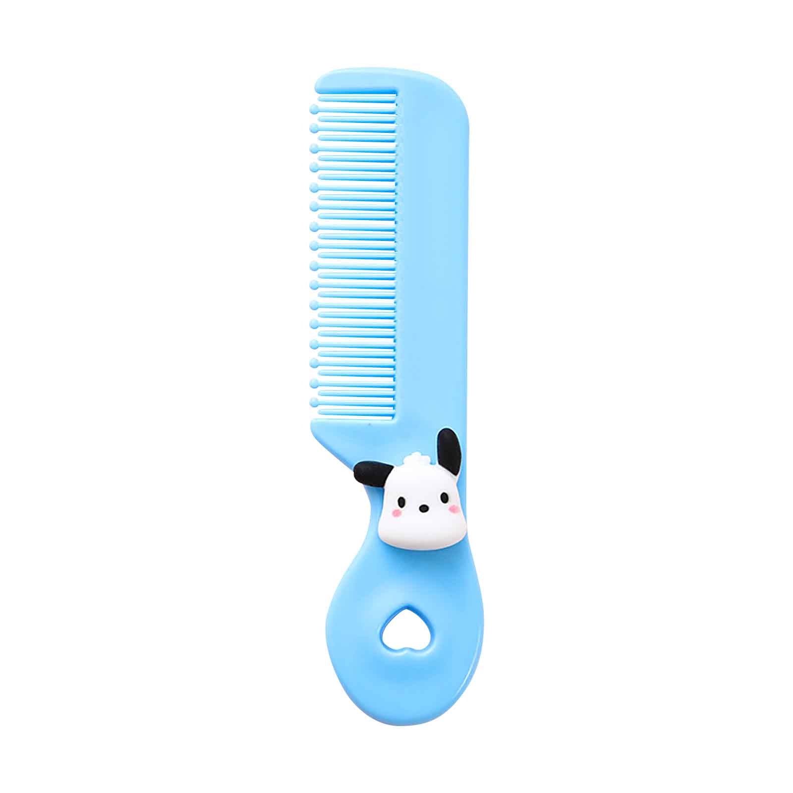 WNFJR Cute Mini Comb with Soft Bristles - Ideal for Kids' Sensitive ...