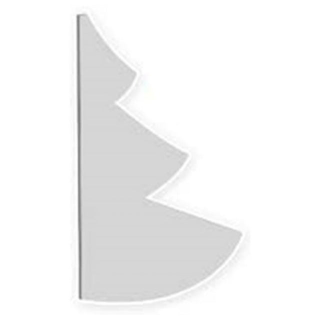 WNFJR DIY Christmas Tree Quilting Templates Set - Hand Sewing Ruler for ...