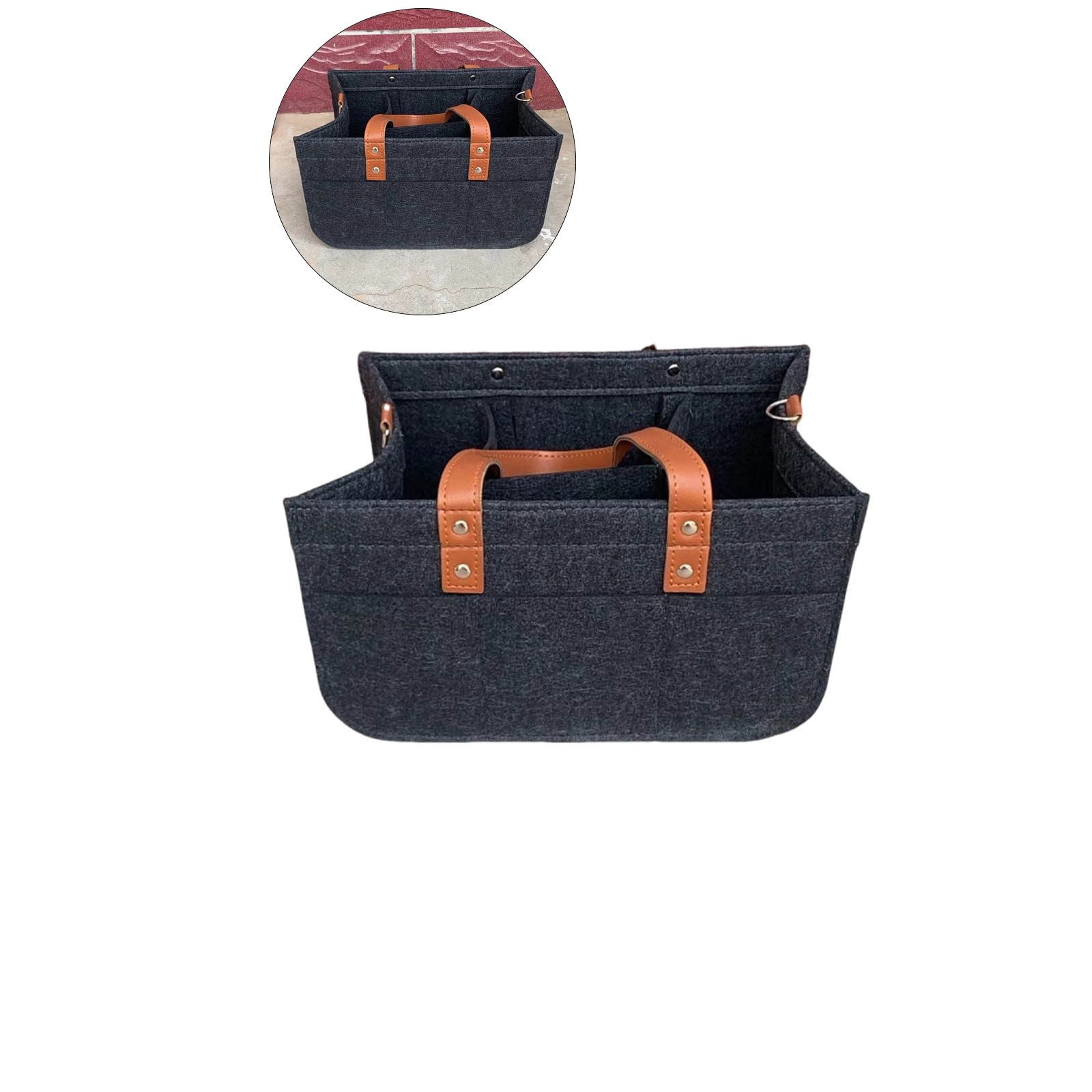WNFJR Diaper Caddy Organizer with Changeable Compartments - Nursery ...