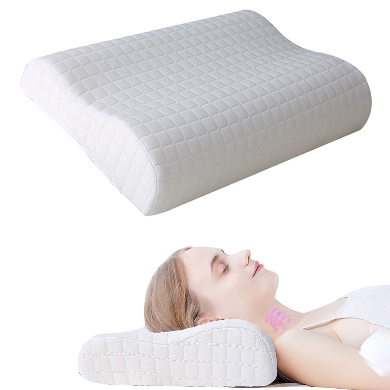 WNFJR Discounted Natural Premium Latex Pillow - Extra Soft for Side ...