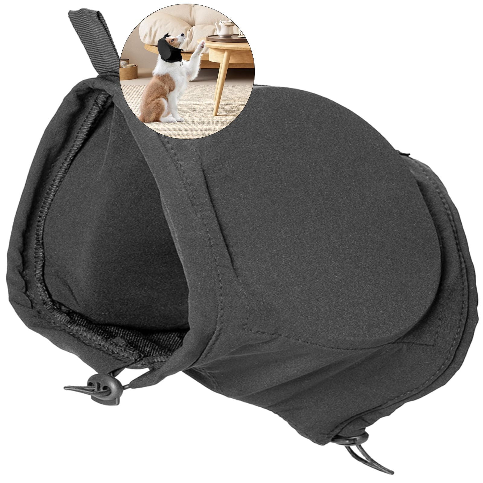 WNFJR Dog Ear Muffs Noise Protection,Dog Hematoma Ear Wrap, Dog ...