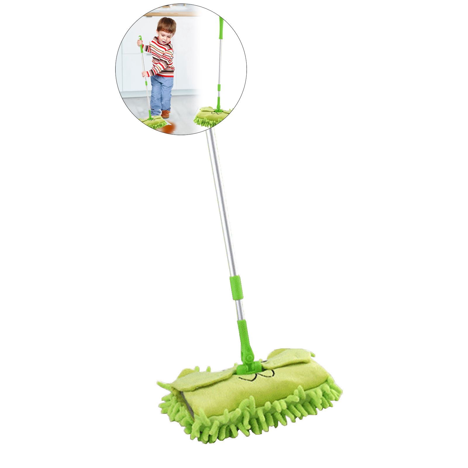 WNFJR Dry Wet Mop Toy- Mop Cleaning Tool Toys Pretend Housekeeping ...