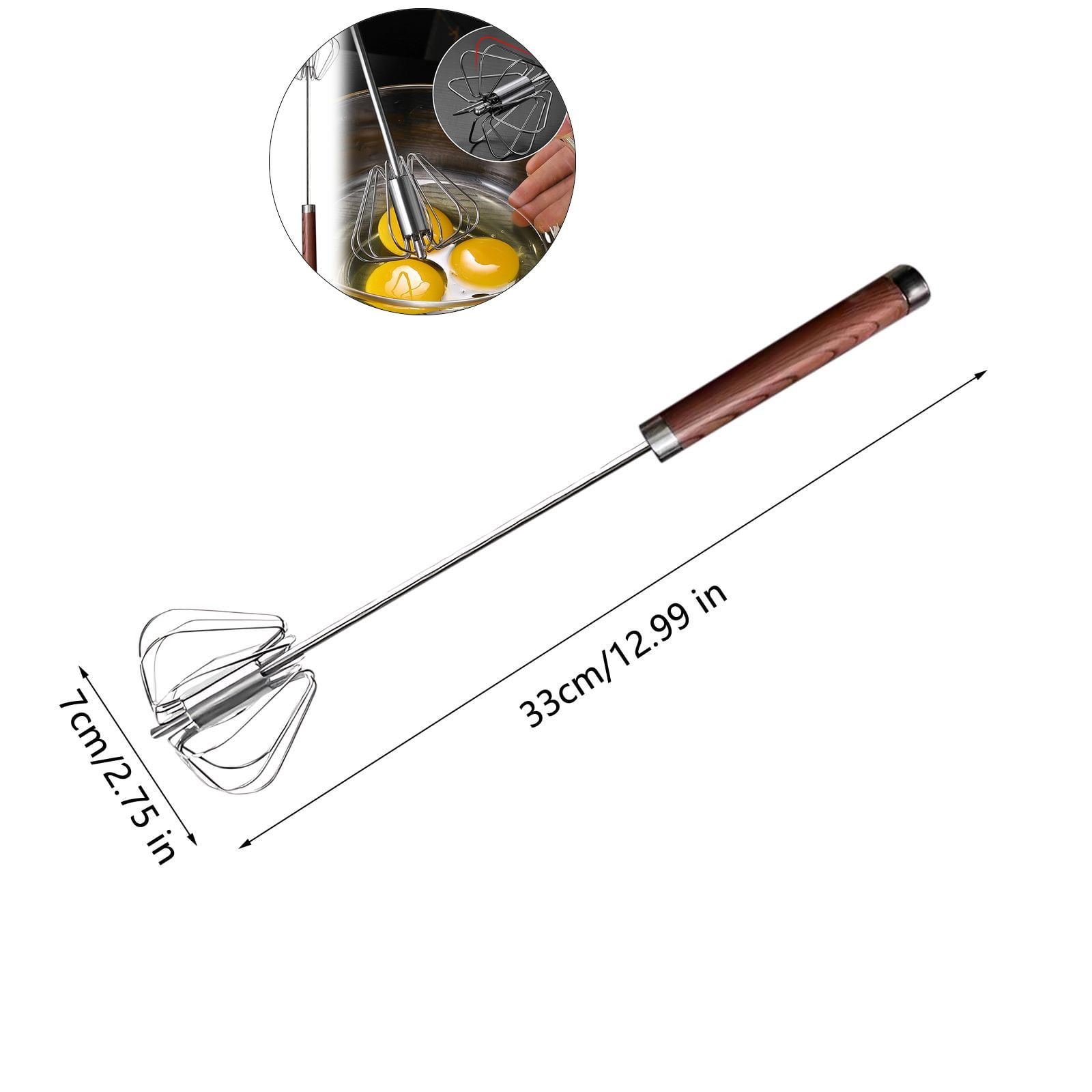 WNFJR Easy Whisk, Easy Whisk Handheld Mixer, Semi Automatic Whisk, Easy ...