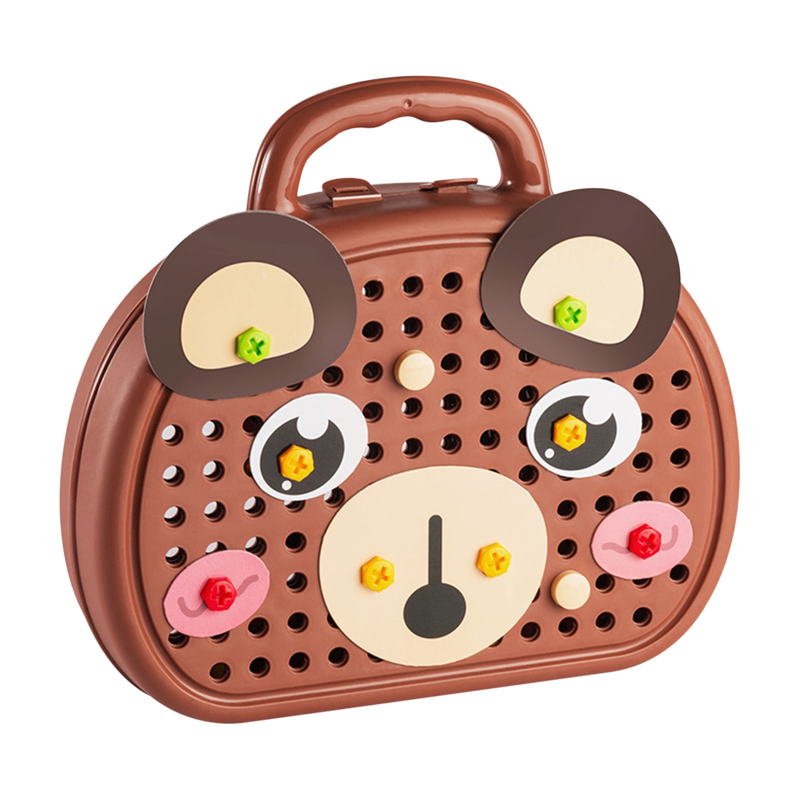 WNFJR Educational Preschool Activity Toys - Kids Drill Tool Box Set ...