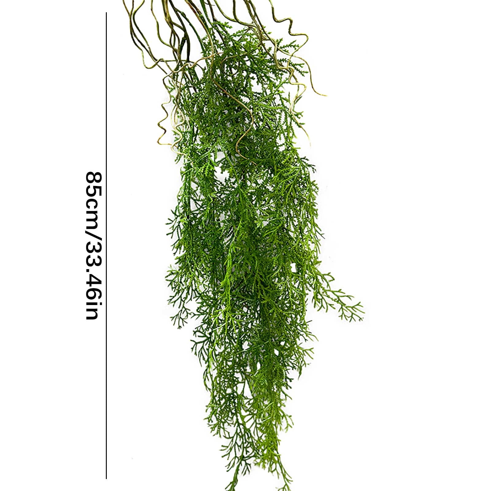 WNFJR Fake Spanish Moss for Potted Plants or Hanging, Artificial Moss ...