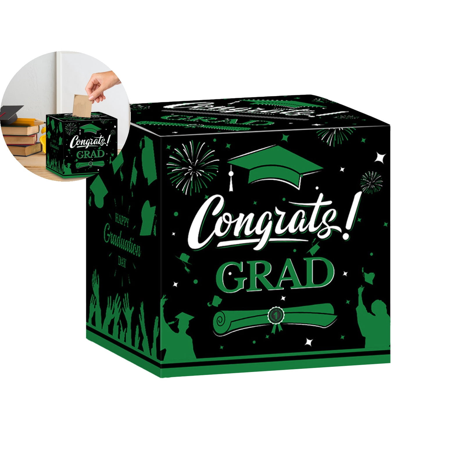 WNFJR Graduation Card Box 2025 - Congrats Grad Holder for Party ...