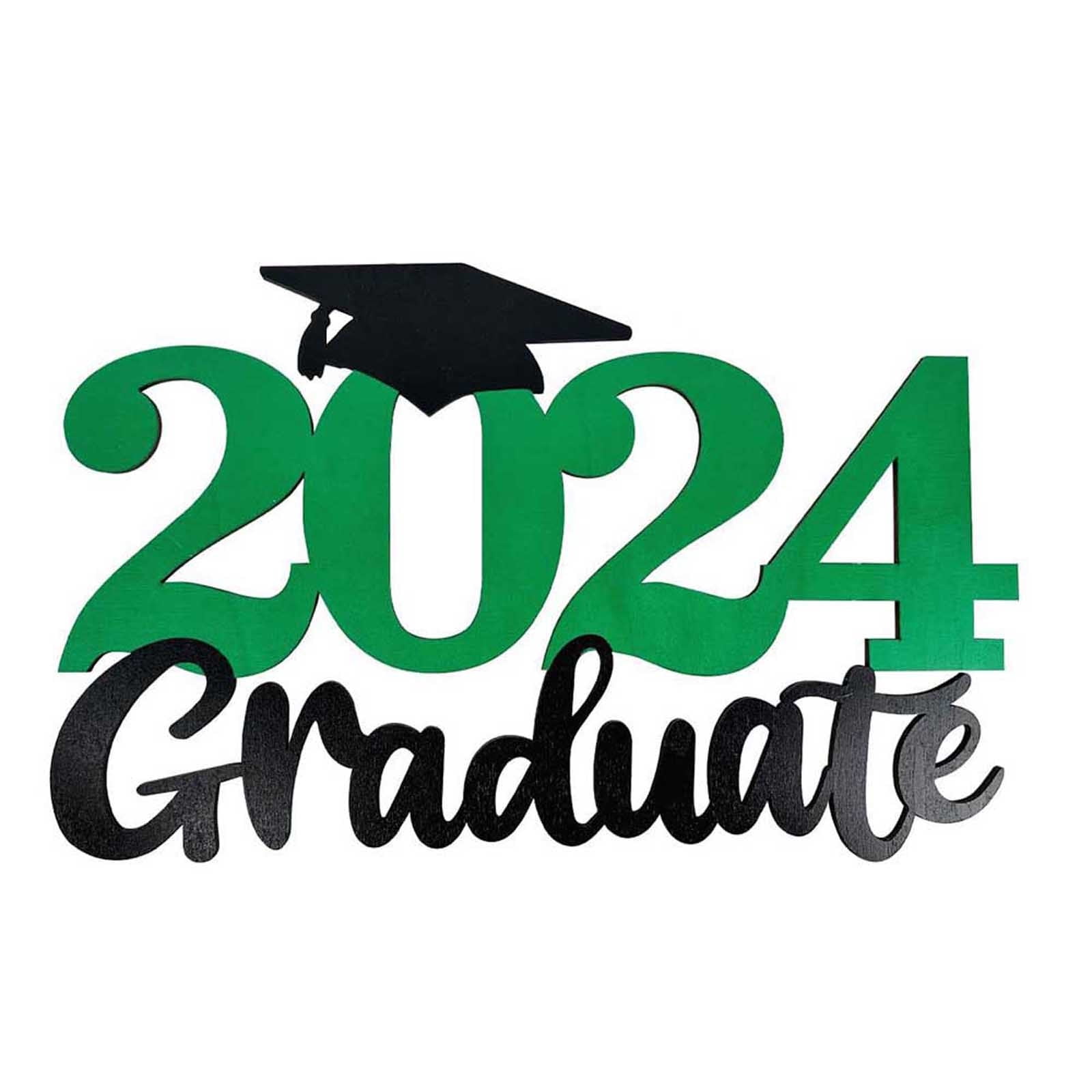 WNFJR Graduation Party Decoration, Wooden Graduation Sign, Class of ...