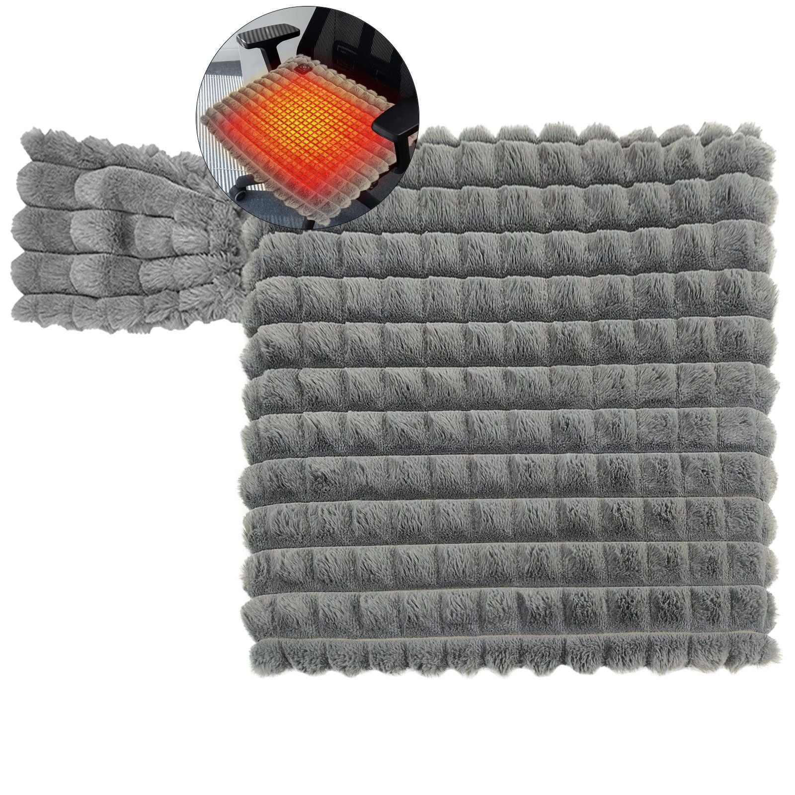 WNFJR Heated Seat Cushion for Hhips, Heated Chair Pad, Office Chair ...