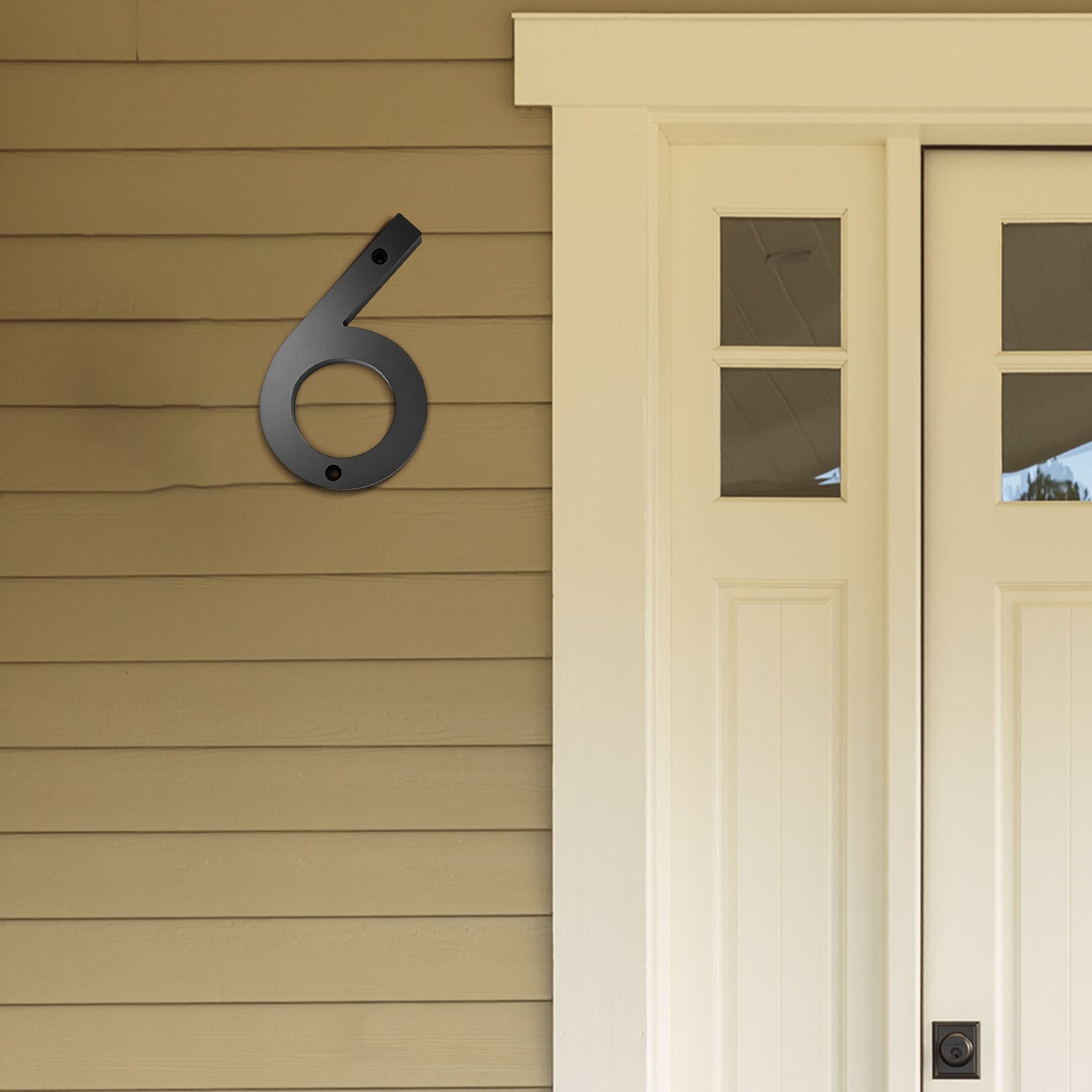 WNFJR House Numbers for Outside- 5 Inch Screw in Stainless Steel ...