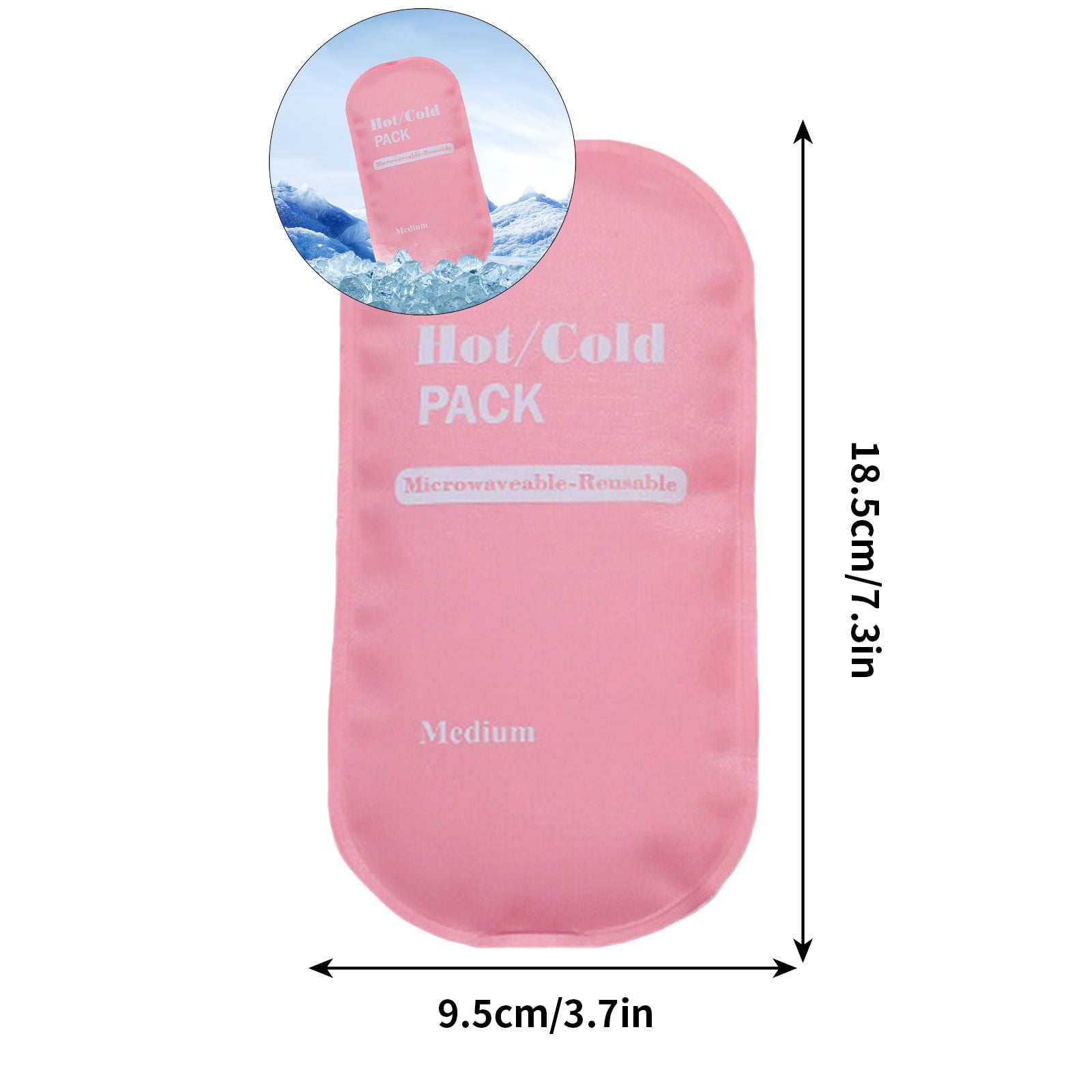 WNFJR Ice Pack – Reusable Hot and Cold Therapy Gel Wrap Support Injury ...