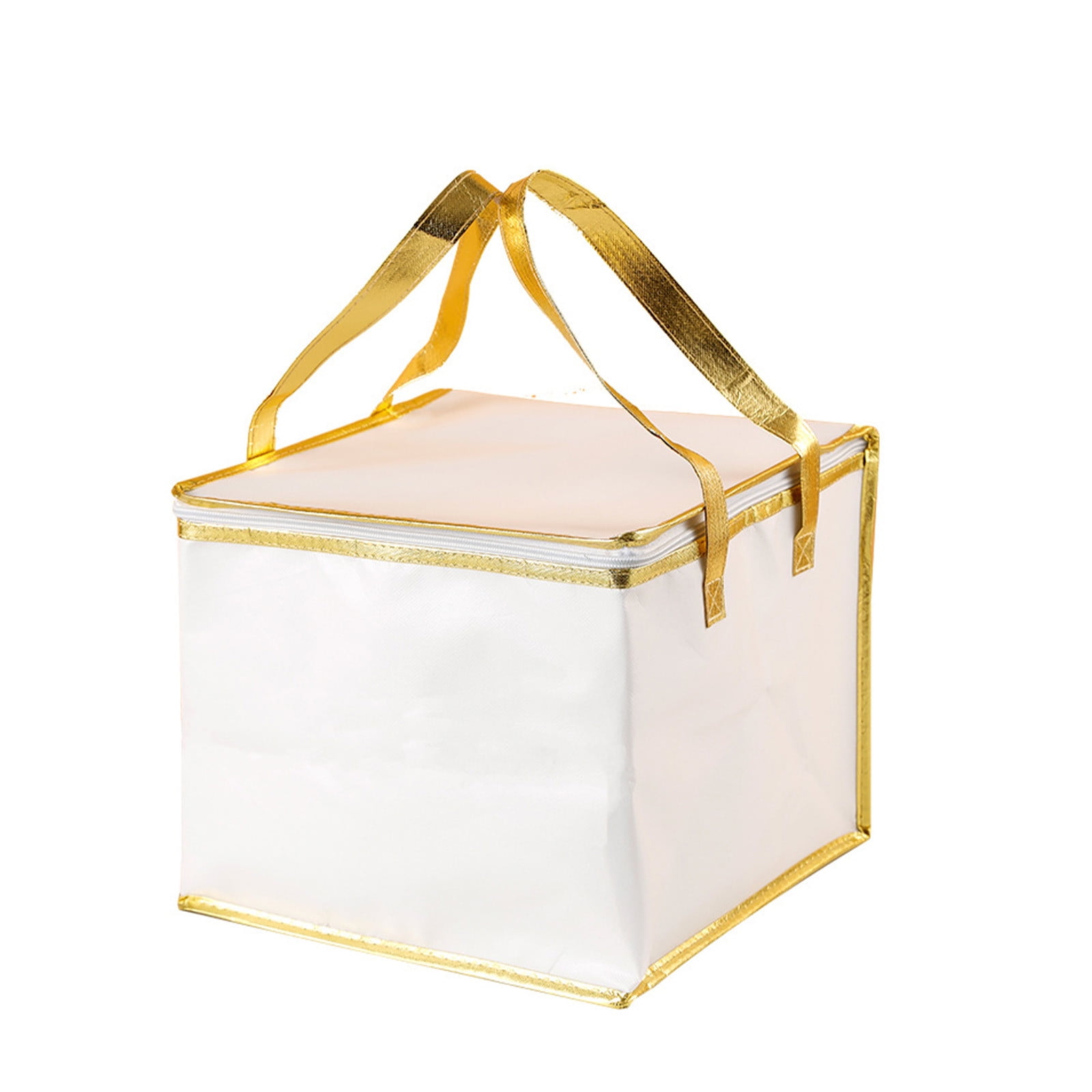 WNFJR Insulated Food Transport Bag, Reusable Produce and Cake Carrier ...