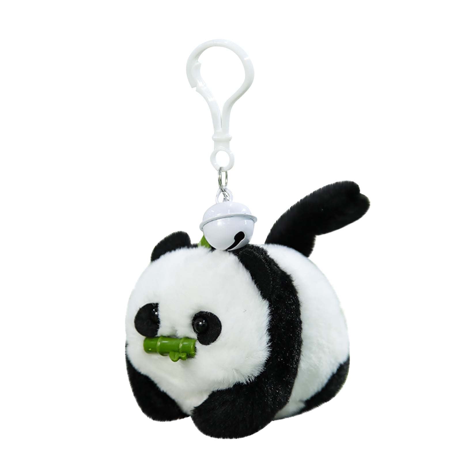 WNFJR Keychain Bell with Pull Rope and Wagging Tail - Adorable Treasure Doll Dog Plush Toy ...