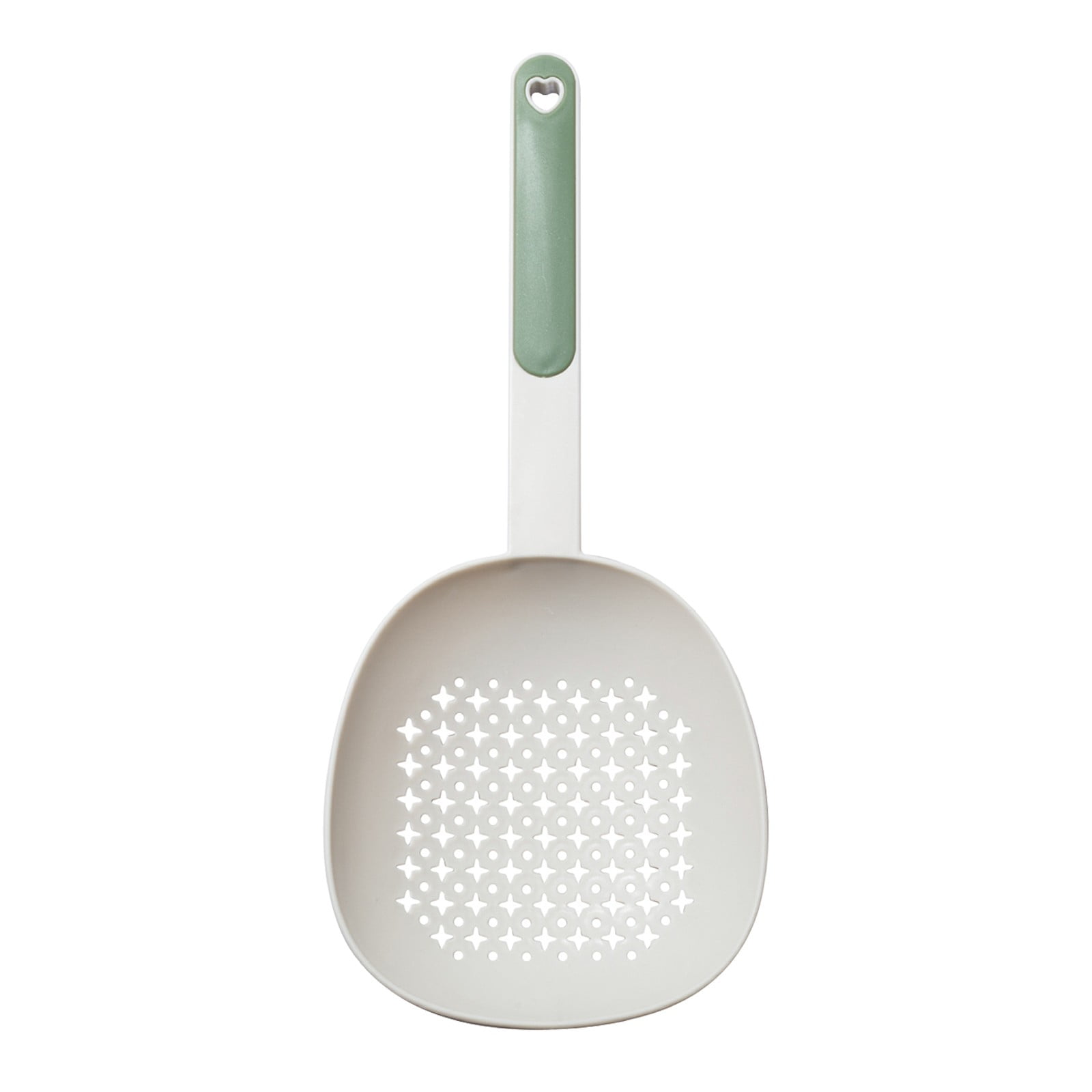 WNFJR Large Plastic Leaky Spoon for Food, Soup Skimmer with Slotted Tea ...