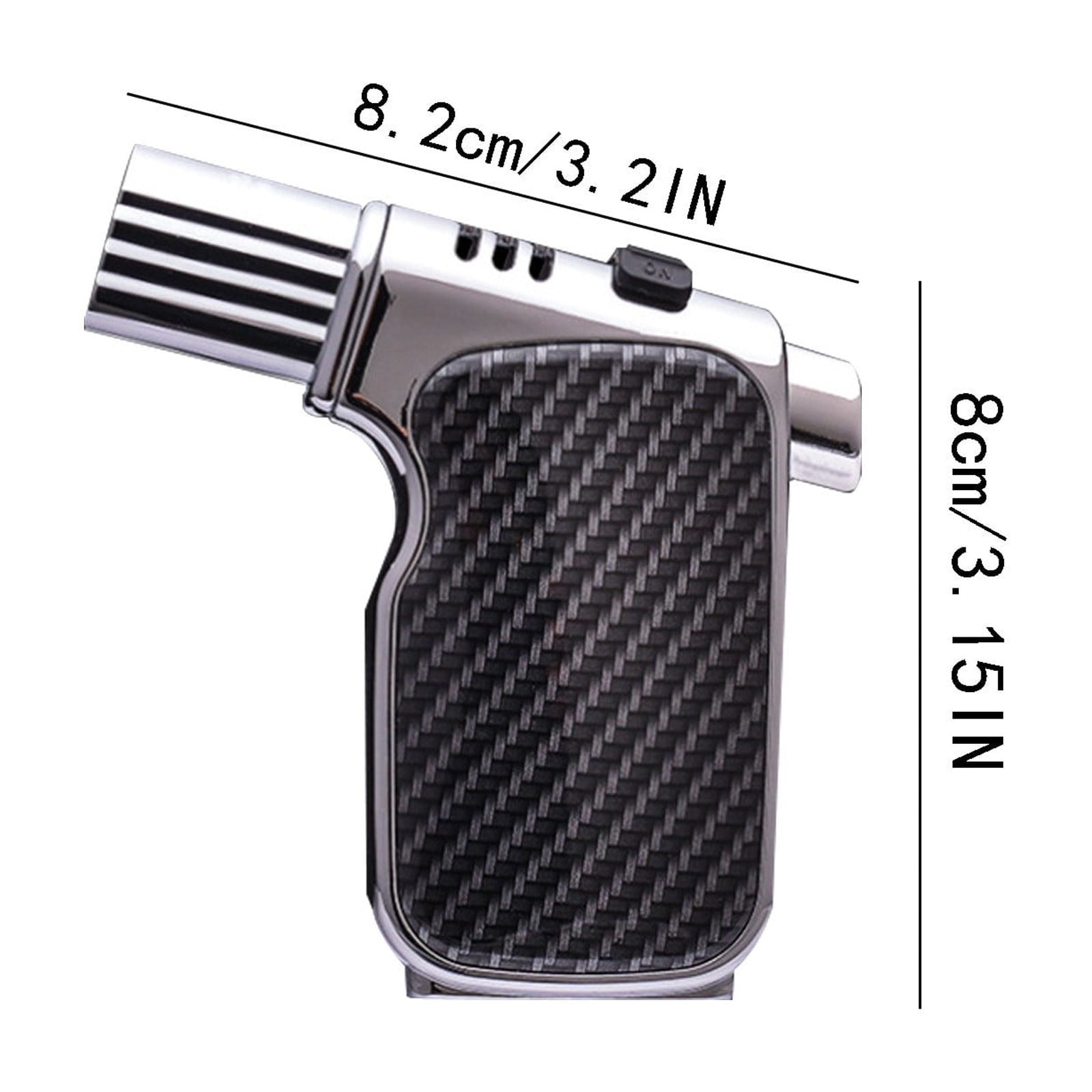 Windproof Quad Torch Butane Lighter, Carbon Fiber - Warehouse - Walmart ...