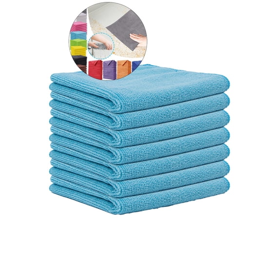 WNFJR Microfiber Cleaning Cloth, Dish Towel, Microfiber Cleaning Cloths ...