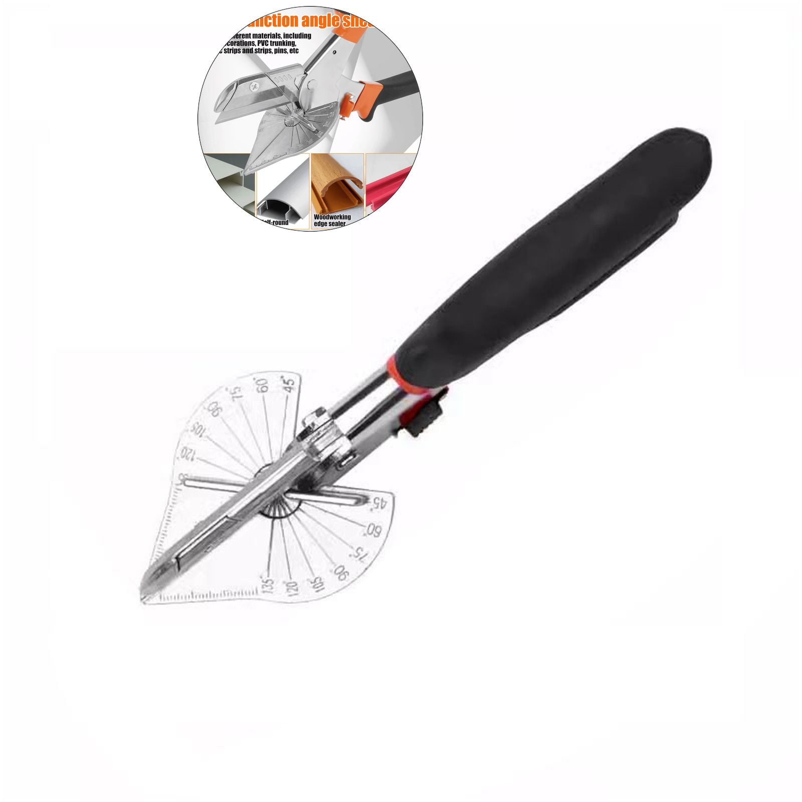 WNFJR Miter Shears, Multifunctional Trunking Shears for Angular Cutting ...